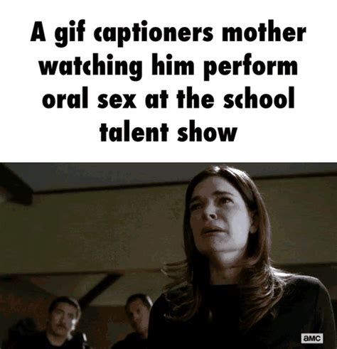 A  Captioners Mother Watching Him Perform Oral Sex At The School