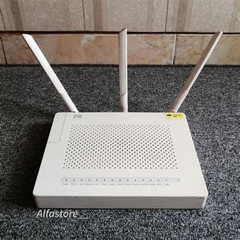 Jual Router Modem Ont Gpon Zte F670 Premium Antena 3 Shopee Indonesia