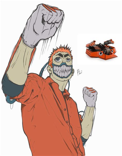 [oc] Tantrum From Battlebots R Characterdrawing