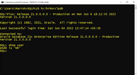 How To Connect With Hr User In Oracle Database 21c Rebellionrider
