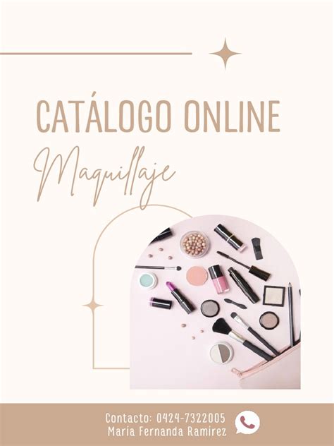 Catálogo Maquillaje Pdf Pdf Apariencia Humana Artículos De Tocador