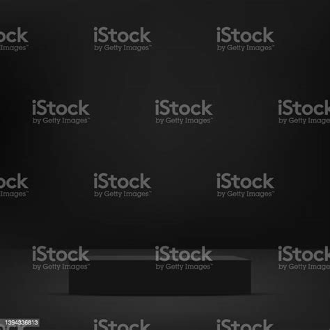 검은 색 기하학적 인 3d 연단이있는 추상 배경 벡터 0명에 대한 스톡 벡터 아트 및 기타 이미지 0명 3차원 형태 가정의 방 Istock