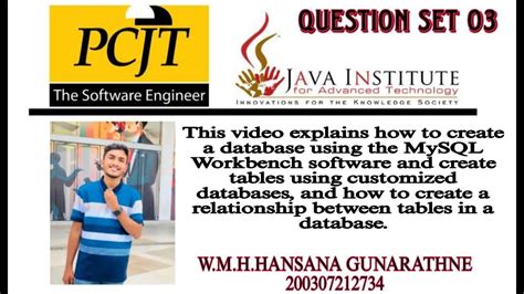 question set 03 database management system java institute youtube