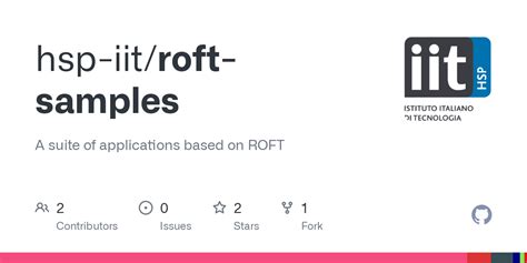 GitHub Hsp Iit Roft Samples A Suite Of Applications Based On ROFT