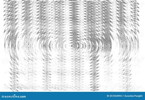 Wave Border On White Background Stock Illustration Illustration Of Drawing Black 257554994