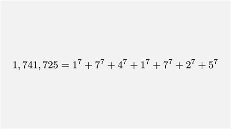 Fermats Library On Linkedin An N Digit Number That Is The Sum Of The