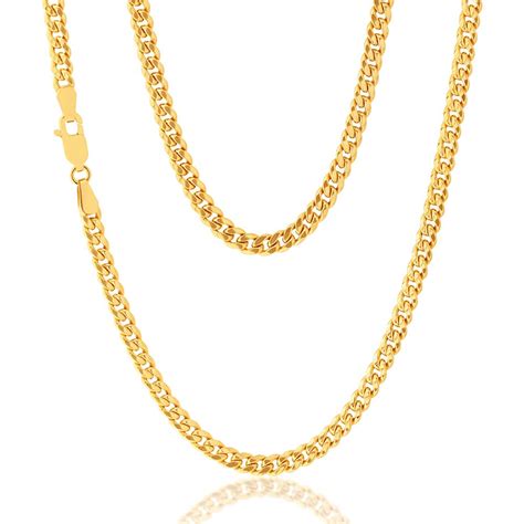9ct Yellow Gold 50cm Curb Chain Shiels Jewellers