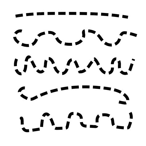 Premium Vector Curved Dotted Stripes Design With Dotted Lines