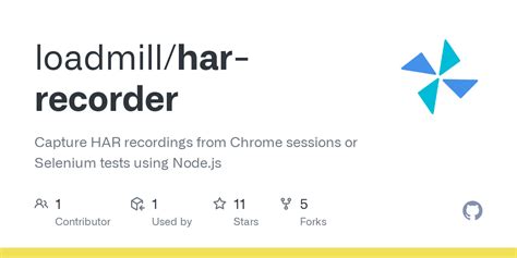 Github Loadmill Har Recorder Capture Har Recordings From Chrome