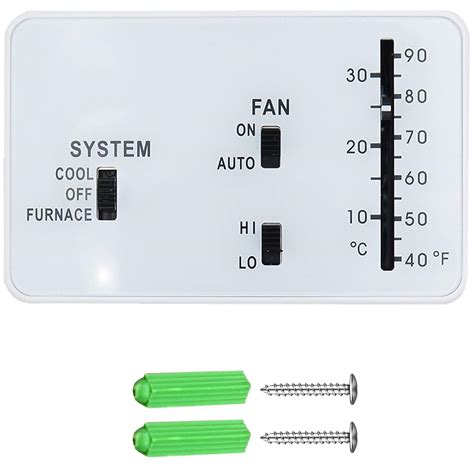 3106995 032 Rv Analog Thermostat Replacement For Dometic Cool Only Furnace 6 Wire