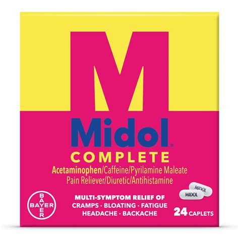 Midol Complete Caplets Shop Pain Relievers At H E B