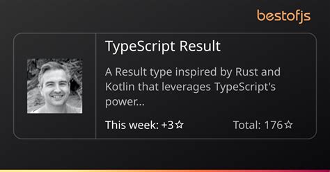 Best Of Js • Typescript Result
