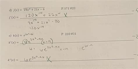 Solved Compute The Derivative For Each Of The Following Do Chegg