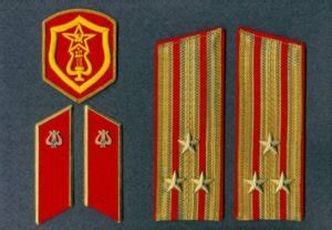Soviet Army Shoulder Boards Collar Tabs And Sleeve Insignia 1969 1988 Ussr Military Guide