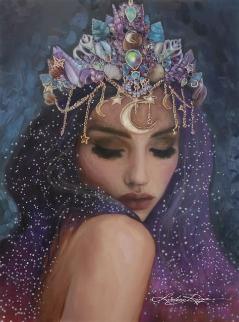 Celestial Goddess By Lindsay Rapp Goddess Art Art Girl Mermaid Art