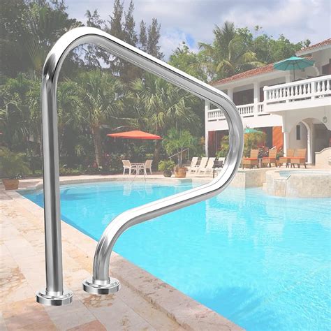 Pool Handle Rail Cover M Optimized Pool Handrail 375lbs Load Capacity