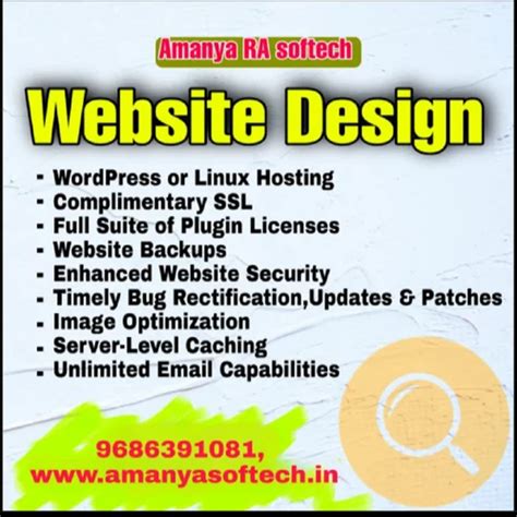 Website Domain Hosting Service At ₹ 999month In Varanasi Id