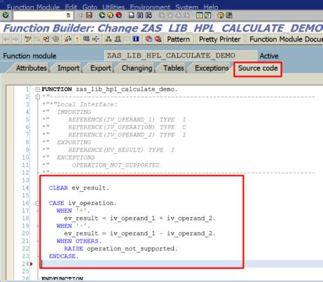 How To Create Function Module In ABAP