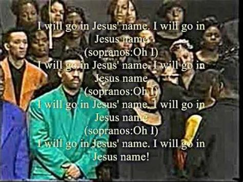 I Will Go In Jesus Name By Bishop Hezekiah Walker And The Love