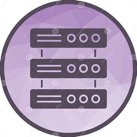 Multiple Servers Icon Vector Image Stock Vector Illustration Of Line Vector 307119756