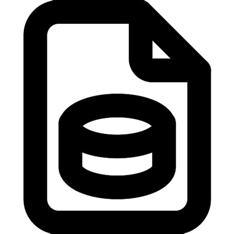 File Database Icon Svg Png Free Download