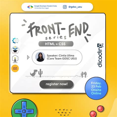 Front End Series Level 1 Html Css Dicoding Indonesia