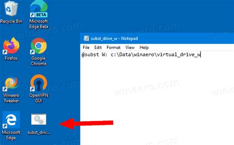 Create Virtual Drive From A Folder In Windows 10
