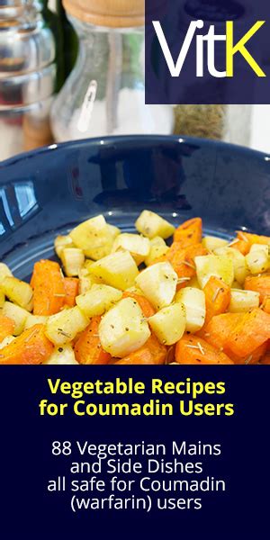 Vitamin K Levels In Vegetables Coumadin Warfarin Diet Information