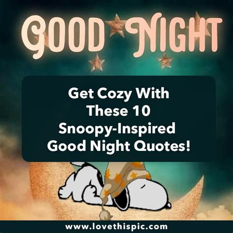 Good Night Snoopy Artofit