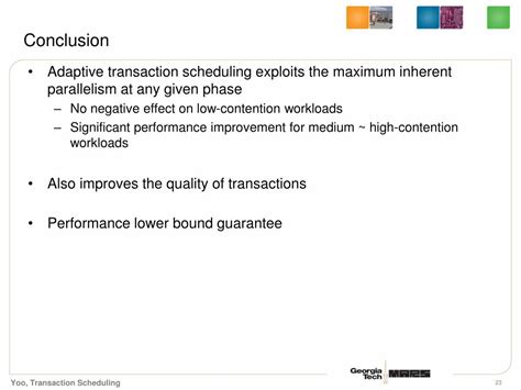 Ppt Adaptive Transaction Scheduling For Transactional Memory Systems Powerpoint Presentation