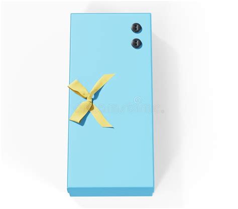 Blank Paper Box 3d Render Rectangle T Box Mockup Stock Illustration Illustration Of Empty