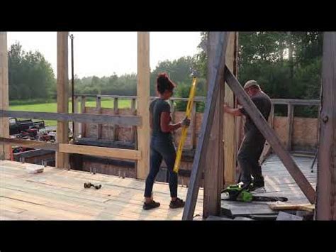 Will This Handrail Hold Me Building Homemade Scaffold For Our Off Grid Post And Beam Build