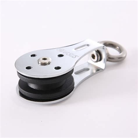 Fixed Pulley Double Wheel Lifting Sheave Rope Pull Vicedeal
