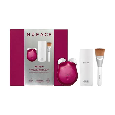 Nuface Mini Microcurrent Facial Device Kit Limited Edition Fda