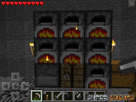 The Crafting Menus Minecraft Pocket Edition