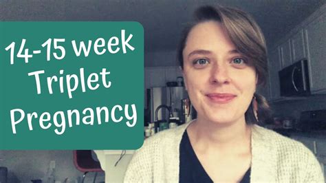14 15 Week Bumpdate Feeling The Babies Triplet Pregnancy Ivf