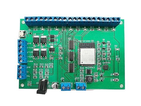 Controladora Cnc De 6 Eixos Breakout Board Esp32 Grbl Impacto Cnc