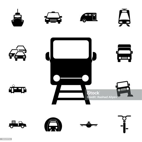 기차 아이콘입니다 전송 아이콘의 자세한 설정 합니다 프리미엄 품질 그래픽 디자인 부호입니다 웹사이트 웹 디자인 모바일 응용 프로그램 모음 아이콘 중 하나 교통에 대한 스톡