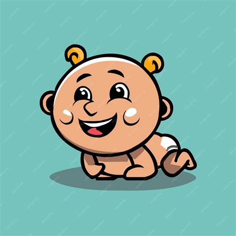 Vector De Bebe Vector Premium