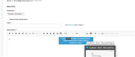 how to remove paste icon which is showing after right click in ckeditor