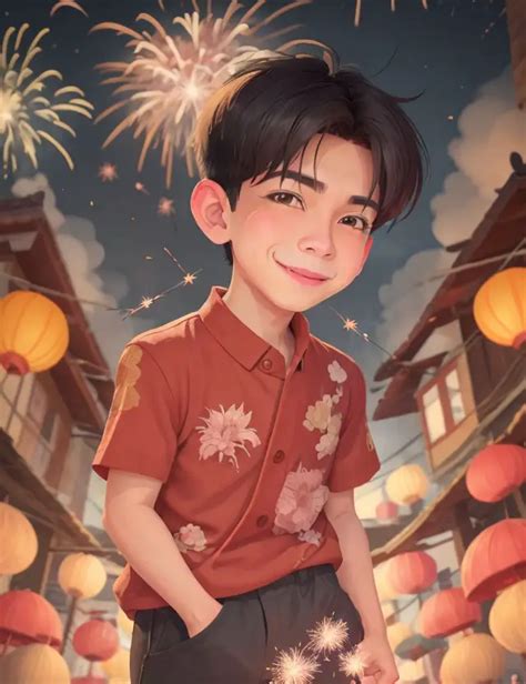 สร้างภาพอนิเมะในเทศกาลตรุษจีน ด้วย Snapedit App แกลเลอรีที่โพสต์โดย Bakee Lemon8