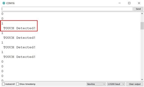 Interface Touch Sensor Module With Arduino Control Led