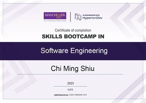 Chi Ming Terence Shiu On Linkedin Happy To Receive The Co Certification By The University Of