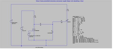 Ltspice Triac Model Doesnt Work Forum For Electronics