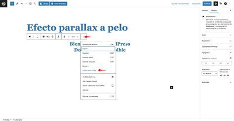 Efecto Parallax Guía Completa De Cómo Aplicarlo En Wordpress Ayuda