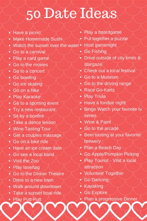 Date Ideas A Z 50 Chill Date Ideas For Super Relaxing Date Nights