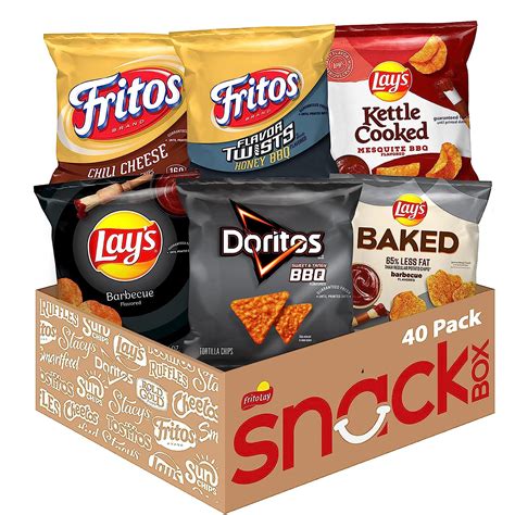 Frito Lay Backyard Bbq Mix Variety Pack 40 Pack Exp 12 19 2023 For