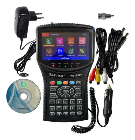 Localizador Satélite Satlink Ws 6960 Lcs Hd Dvb Ss2 Acm Parcelamento