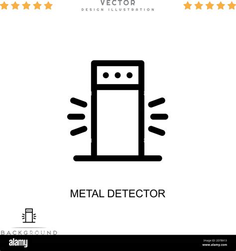 Metal Detector Icon Simple Element From Digital Disruption Collection