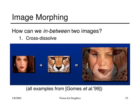 ppt image processing and morphing powerpoint presentation free